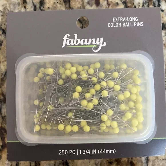 Fabany | Other | Fabany Extra Long Color Ball Pins Set Of 3 | Poshmark